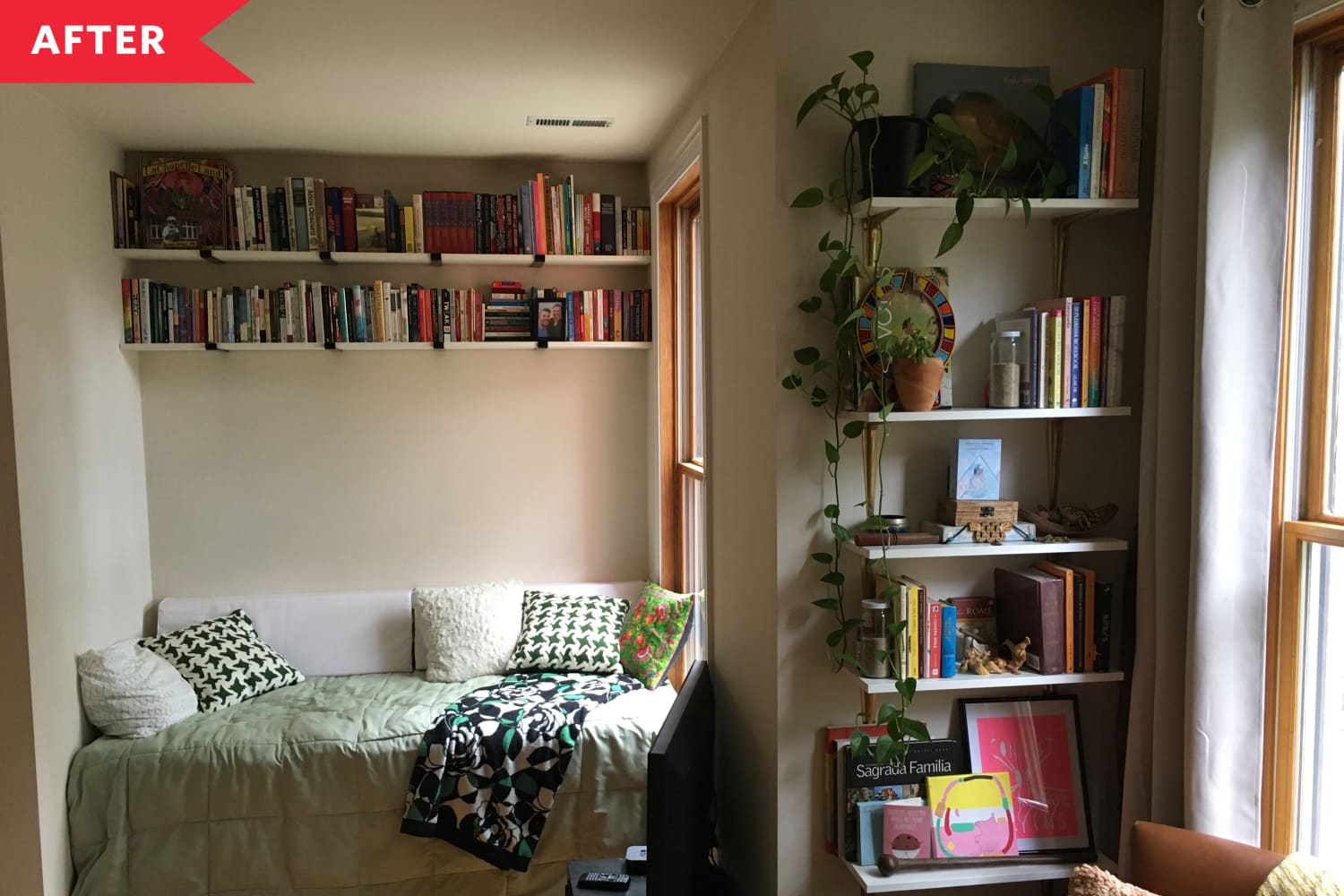 See Photos of the Best Reading Nook Before & After Projects | Apartment Therapy